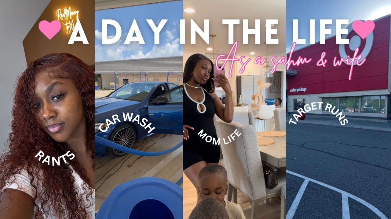 A day in the life as a stay at home mom & wife💓 ( cleaning , routines ...