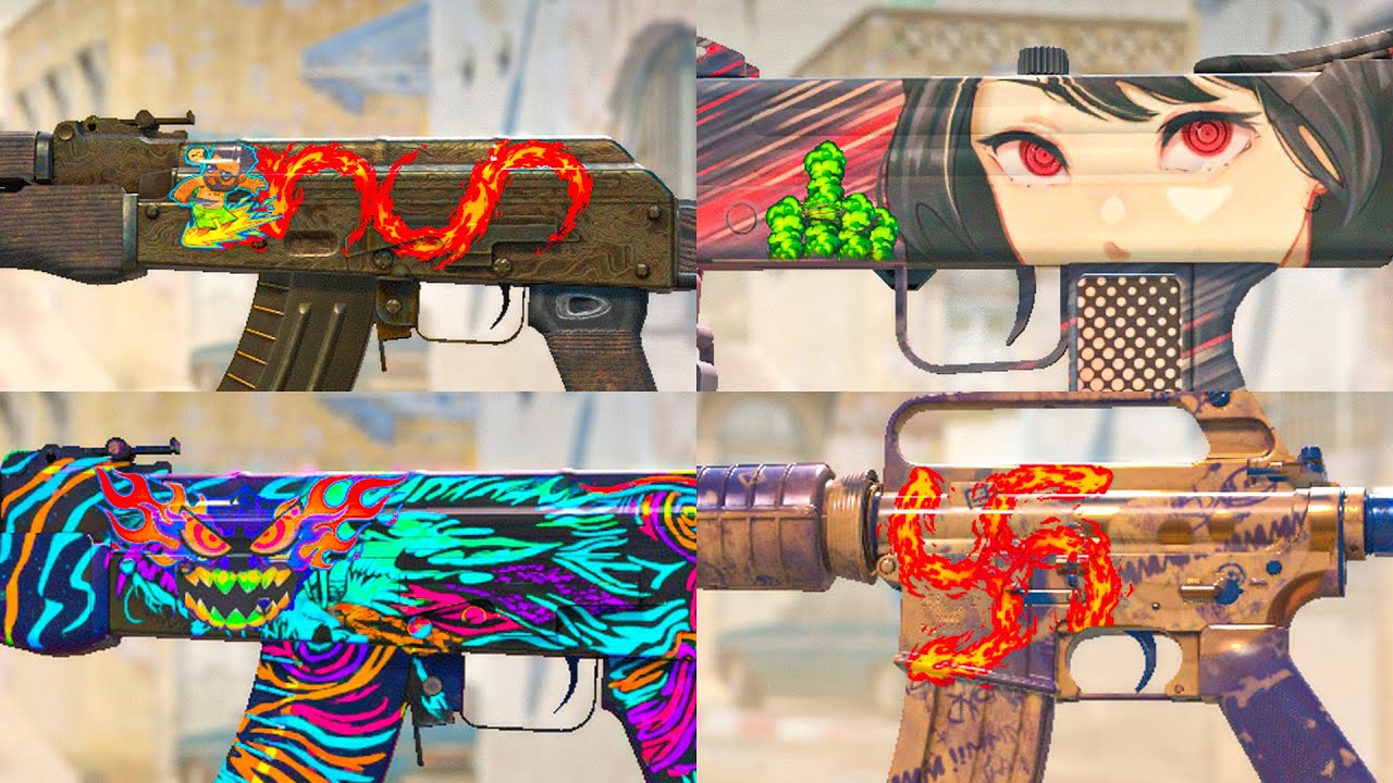 NEW STICKER COMBOS ARE🔥- CS2 COMMUNITY IS COOKING INSANE WILD CRAFTS🔥 ...