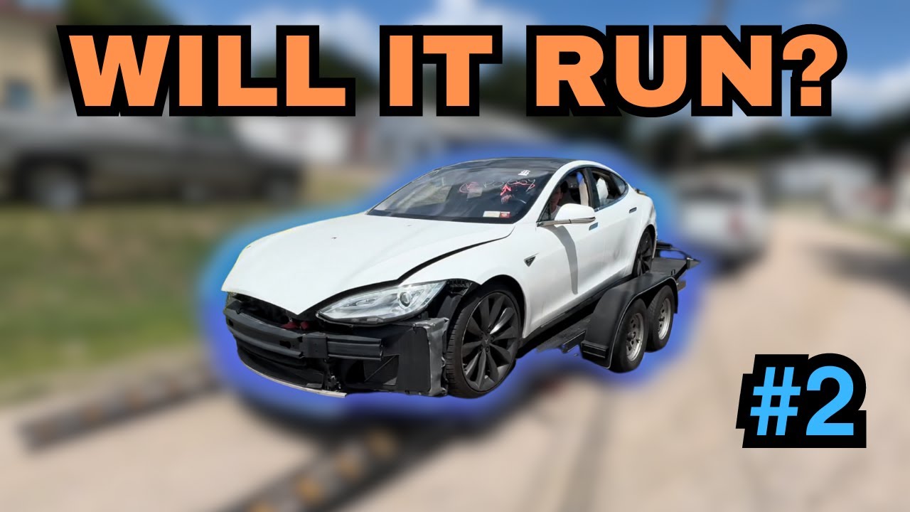 Flipping an $8,000 Tesla from Copart - YouTube