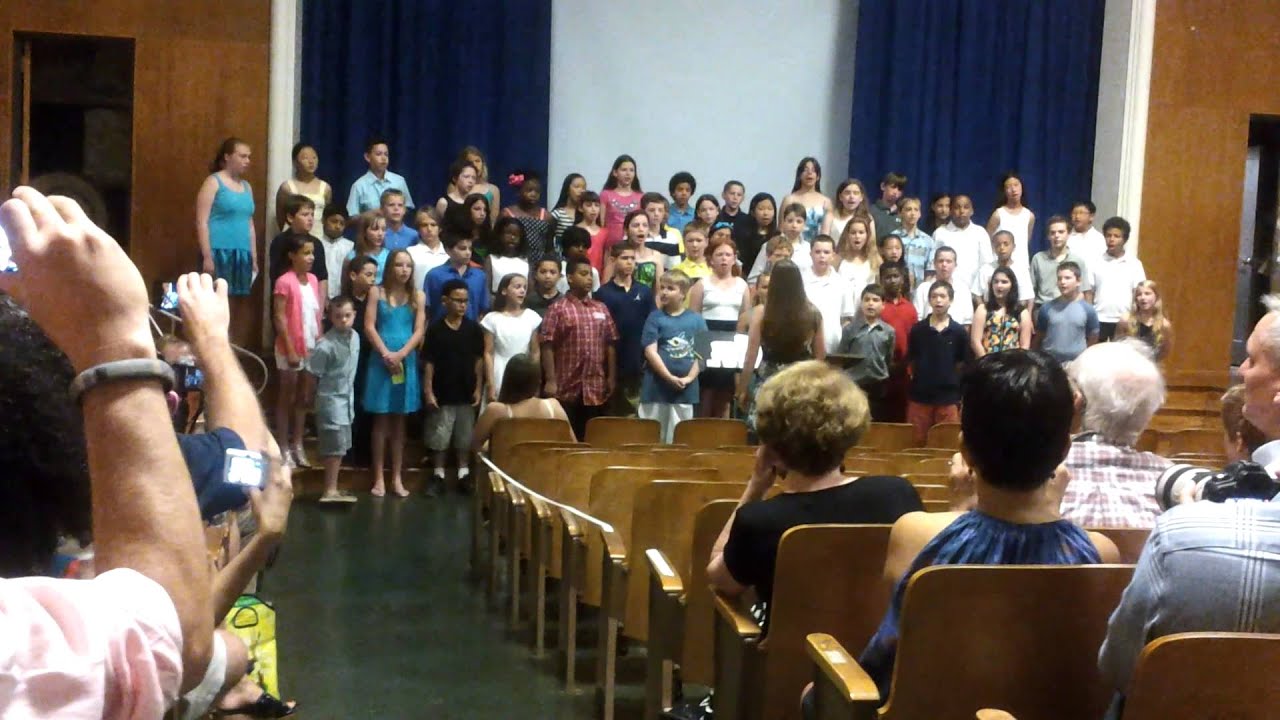 Pierce elementary 5th grade graduation - YouTube