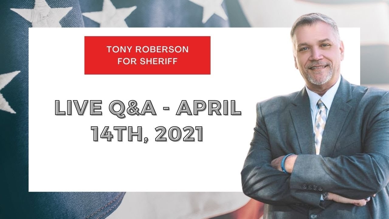 Live Q&A with Tony Roberson and Jamie Dunn | April 14th, 2021 - YouTube