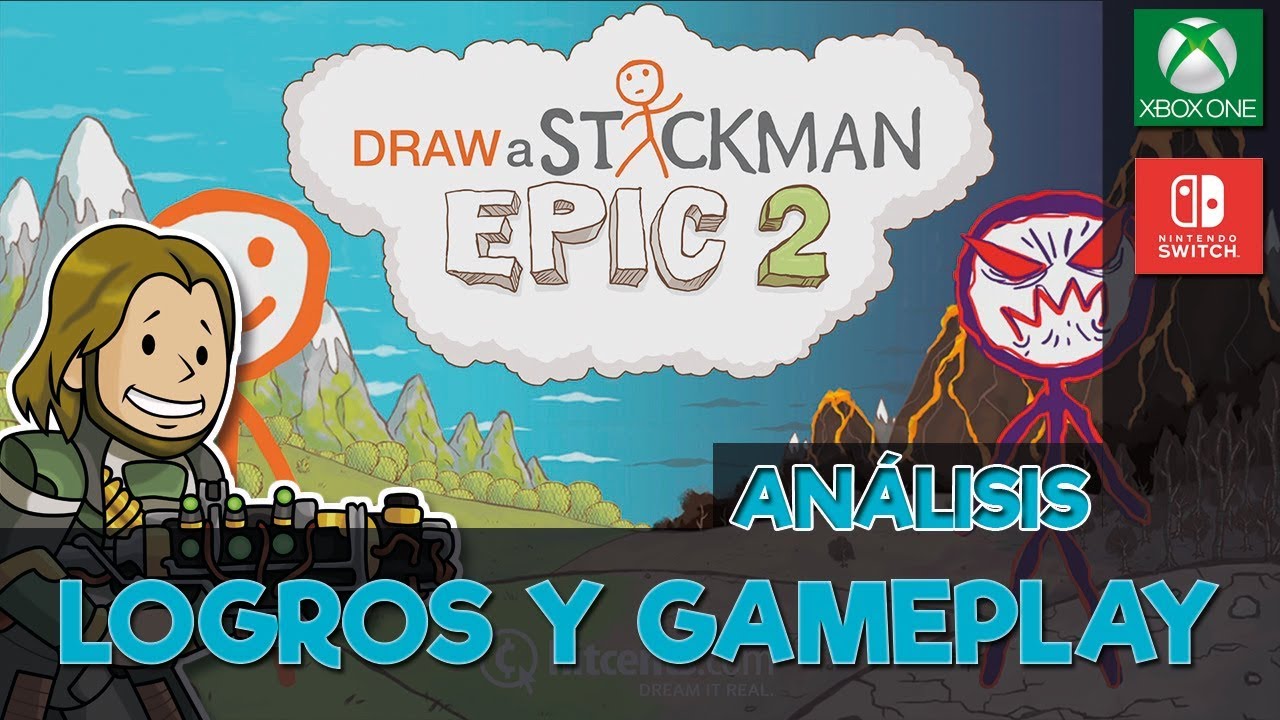 DRAW A STICKMAN EPIC 2 - ANALISIS: Logros y Gameplay [XBOX ONE/SWITCH ...