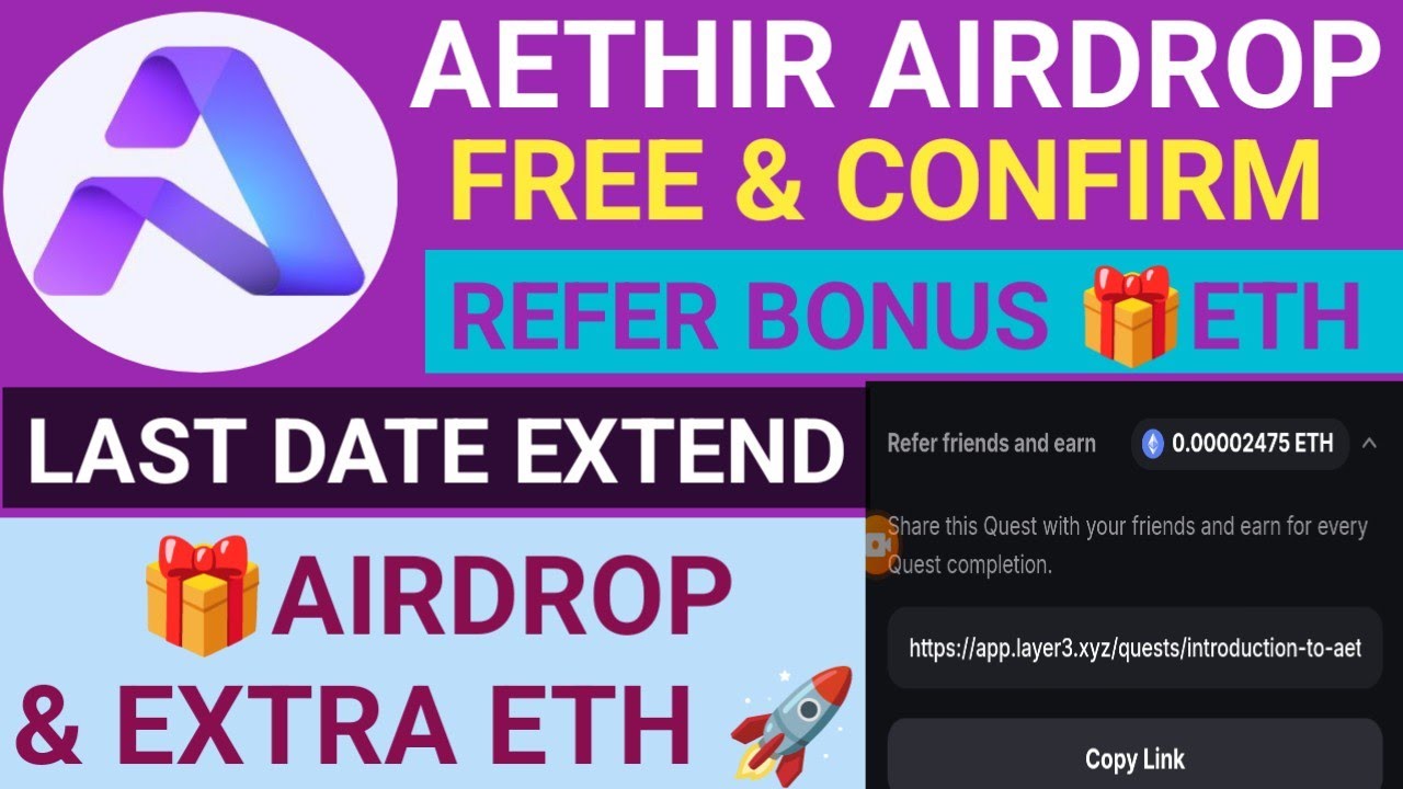 Aethir Airdrop Full Guide| Aethir Airdrop DateExtended 12 May For Galxe ...