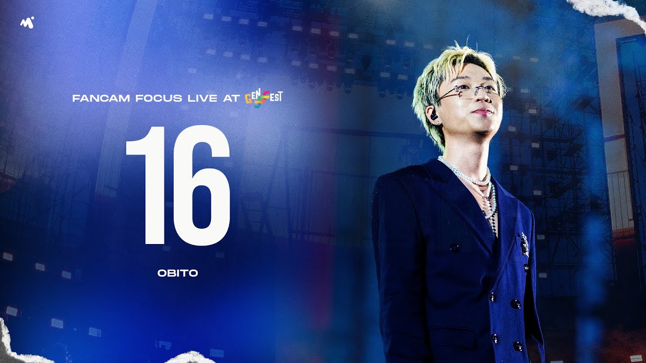 16 - Obito | Live at GENfest 23 | Fancam Focus - YouTube