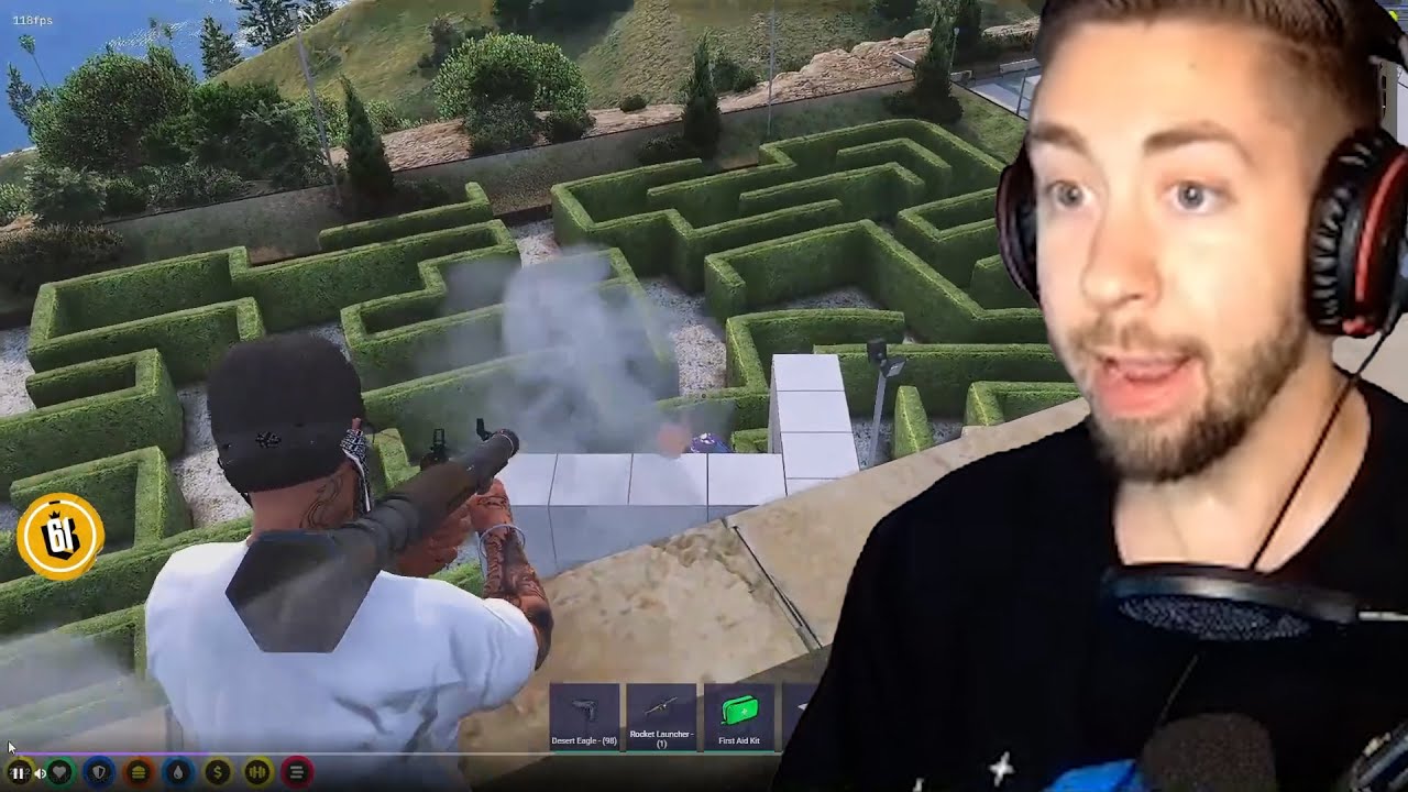 Kebun Reacts to Liam Blowing Up Mr. K | NoPixel GTA RP - YouTube