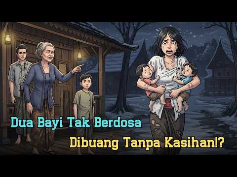 Ibu mertua dan anak usir menantu dan bayi kembar, akhirnya menyesal! |cerita rakyat