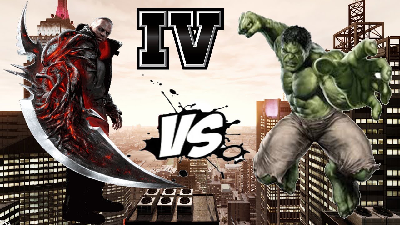 JAMES HELLER (PROTOTYPE 2) VS THE INCREDIBLE HULK | HULK SCRIPT | GTA ...
