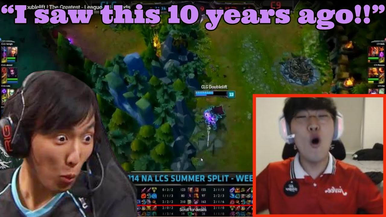 FLY Prince Gets HYPED Watching An Iconic Doublelift Outplay!! - YouTube