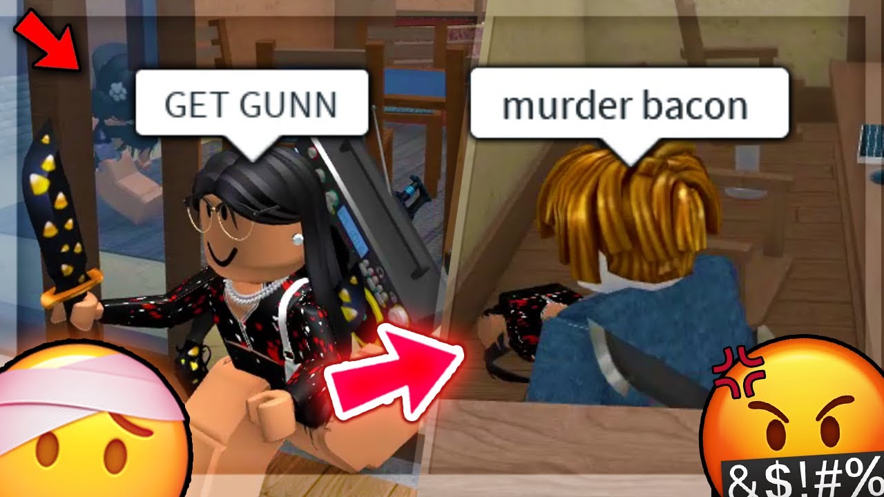 ANGRY MM2 Teamers RAGE QUIT after KARMA 😂😂 | Roblox MM2 Funny Moments ...