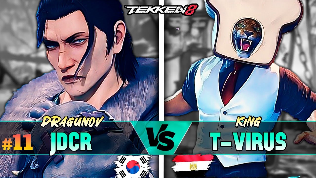 JDCR (Dragunov) vs T-VIRUS (King) Pro Players - Top Players - Tekken 8 ...