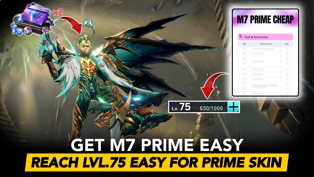 GET M7 PRIME| EASIEST WAY TO REACH LEVEL 75 AND BEYOND TO GET M7 PRIME ...