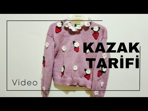 Çilekli Kazak Tarifi (anlatımlı)