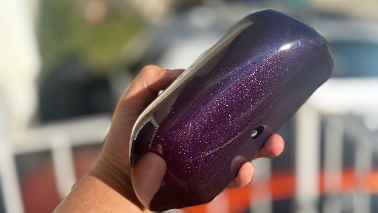 REFINISHING S2000 CRAFT SQUARE CARBON MIRRORS - YouTube