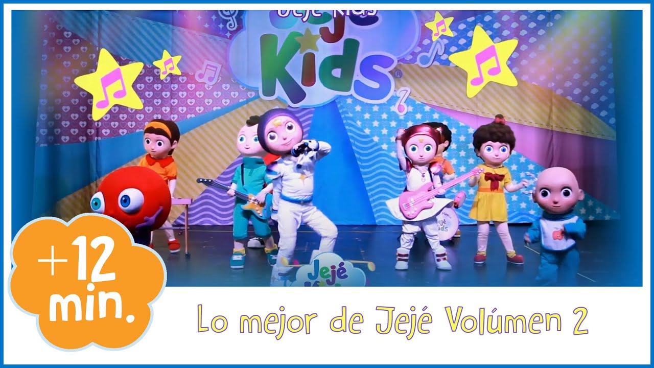 LO MEJOR DE JEJÉ VOL2 JEJÉ KIDS | EMOCIONES PARA NIÑOS| PERSONAJES DE ...