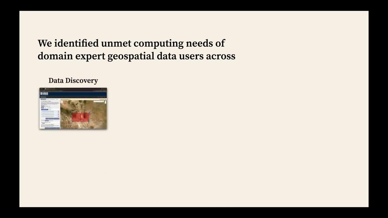A Need-Finding Study with Users of Geospatial Data - YouTube