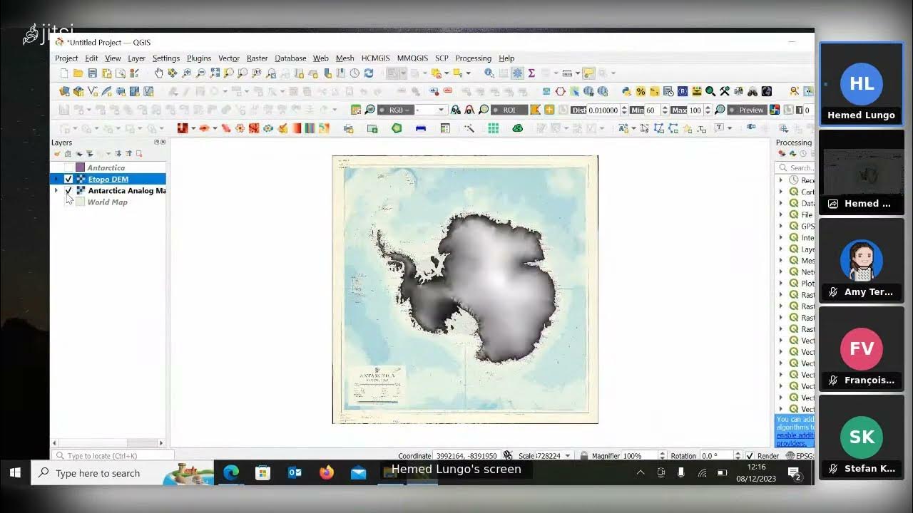 How to Make Beautiful 3-D Georefernced Map using QGIS and Blender - YouTube