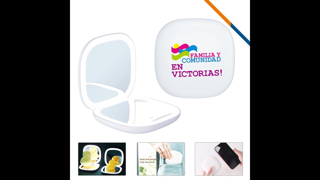 AG LMZH Nia LED Compact Mirror - YouTube