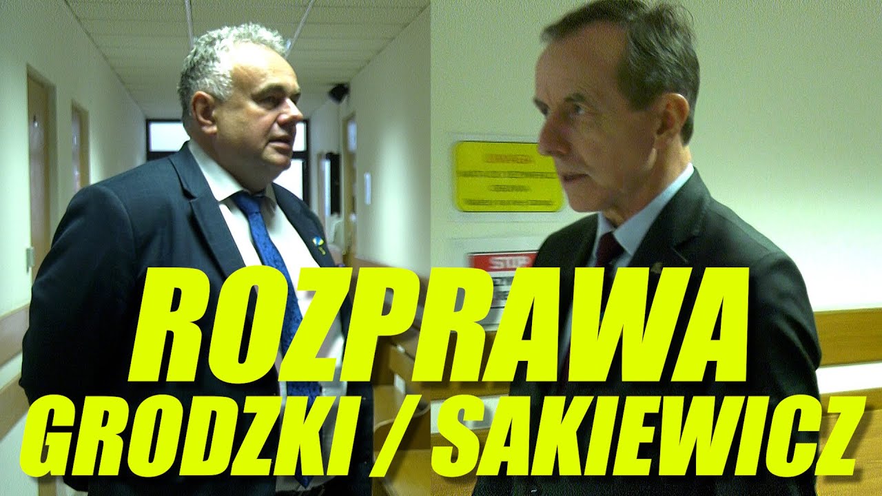 Tylko u nas | Pierwsza rozprawa Grodzki-Sakiewicz bez udziału mediów ...
