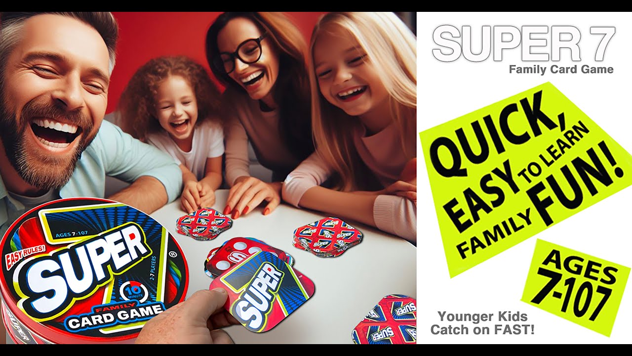 Super 7 Family Card Game - YouTube