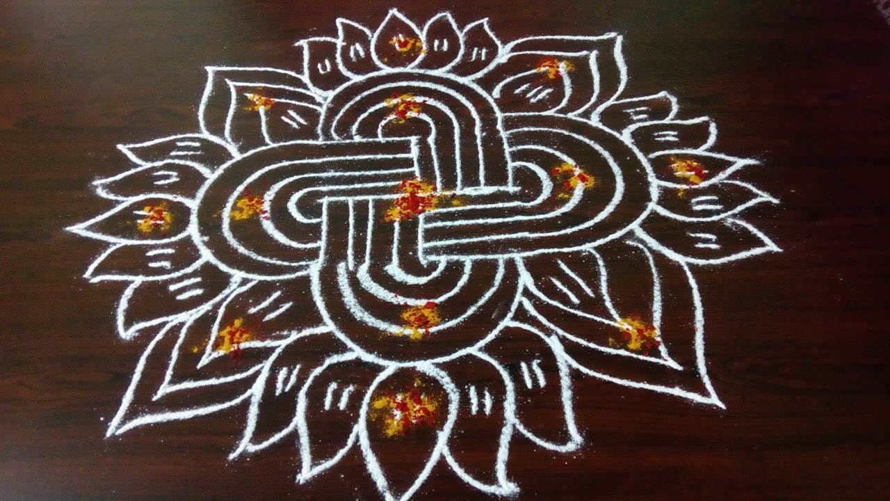 Friday Easy Design Muggulu | Fashion World - YouTube