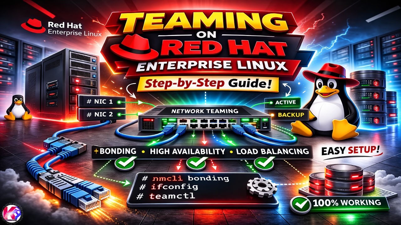 Teaming on Red Hat Enterprise Linux - YouTube