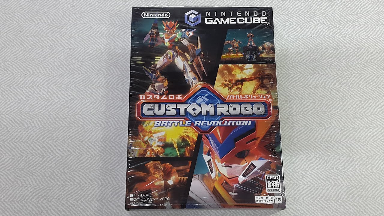[NGC]커스텀 로보-배틀 레볼루션 오프닝/Custom Robo-Battle Revolution Opening/カスタムロボ ...