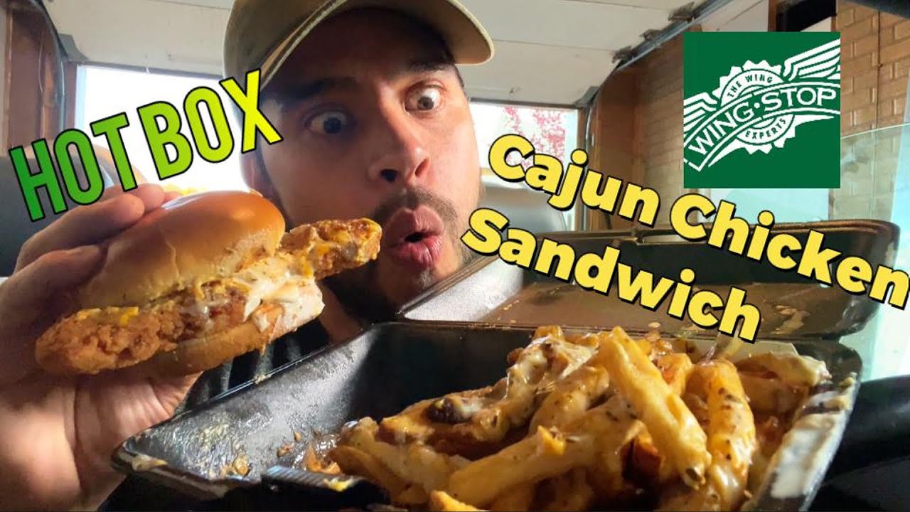 Harry | #wingstop Hot Box Chicken Sandwich Mukbang. Is it LIT? 🔥 - YouTube