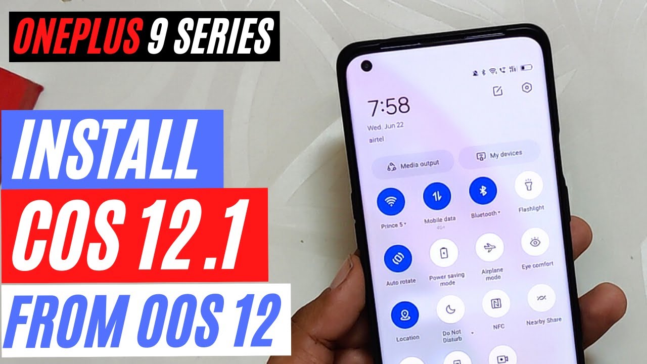 INSTALLING COLOR OS 12.1 FROM OXYGEN OS 12 | Oneplus 9 Series ...