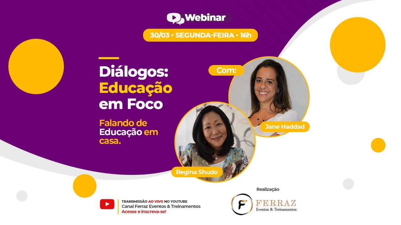 Falando de Educação em Casa: Com a profª. Jane Haddad e Profª. Regina ...