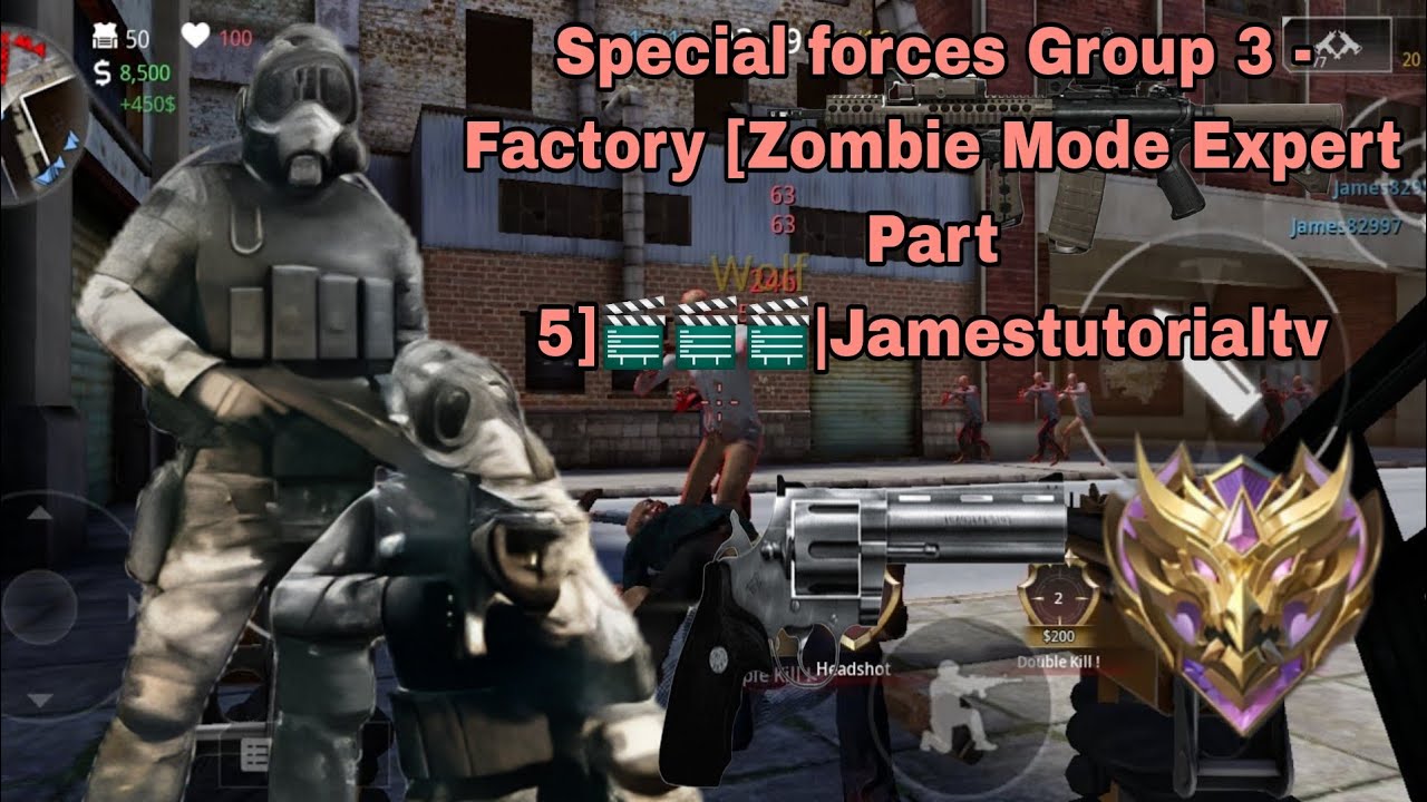 Special forces Group 3 - Factory [Zombie Mode Expert Part 5]🎬🎬🎬 ...