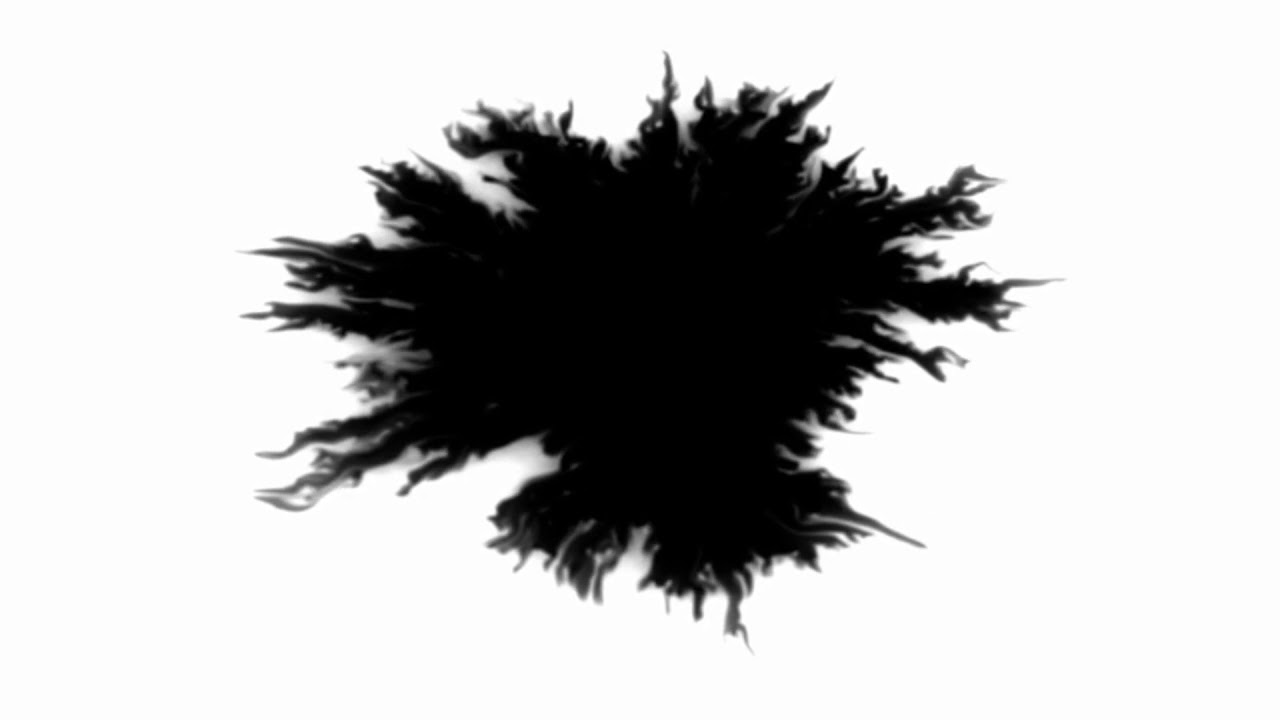 Splash effect black screen - YouTube