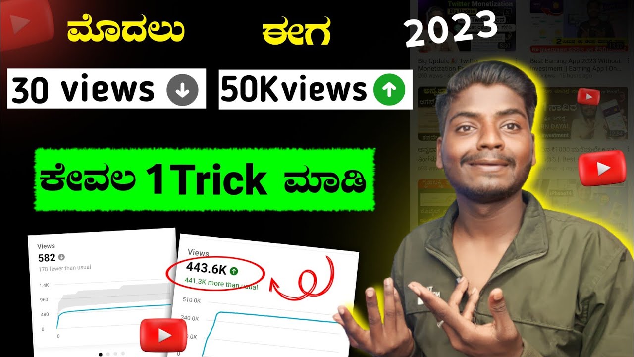 10-20 Views..😭 || How To Increase Views On YouTube || Just 1 Trick 2023 ...