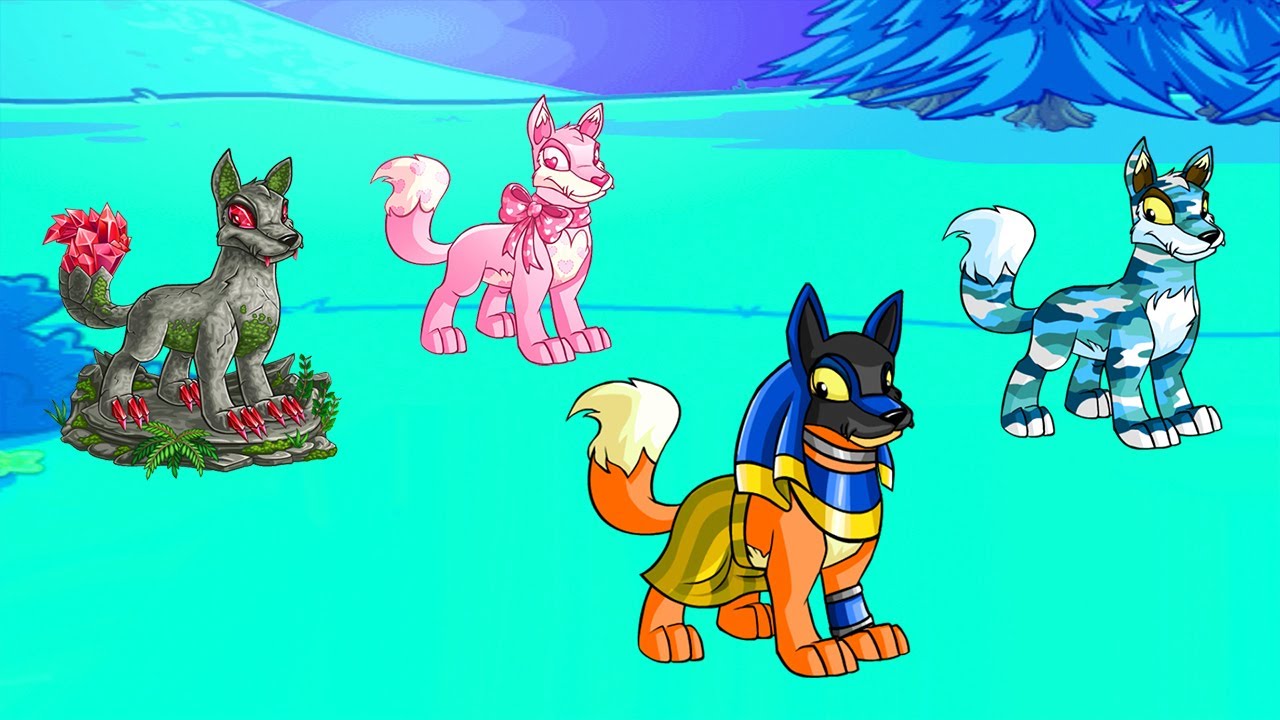 Lupe | All Neopets Colours - YouTube
