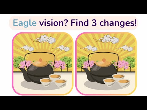 Spot the Differences: Train your brain to find 3 differences - YouTube