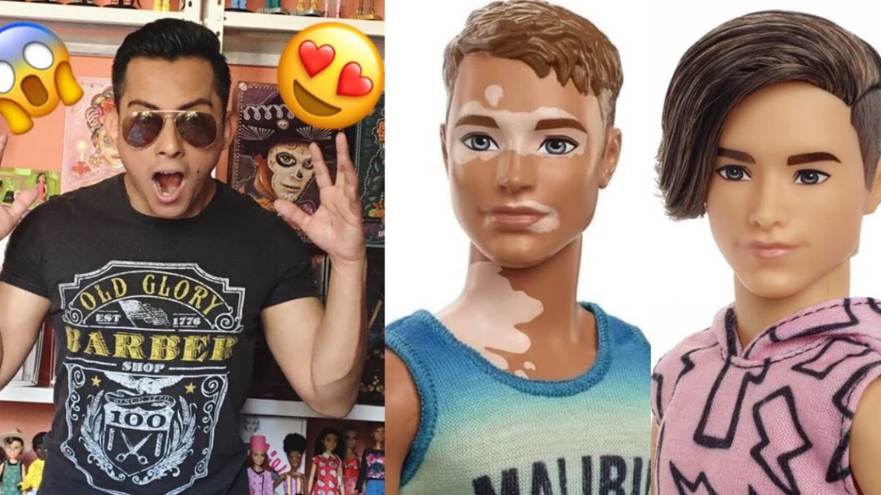 Nuevo Muñeco Ken Con Vitiligo ¡Es Hermoso! Nuevos Muñecos Ken ...