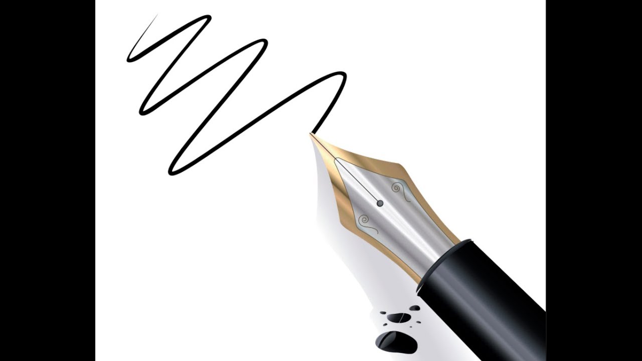 Scribble/Writing Fountain Pen Sound Effect - YouTube