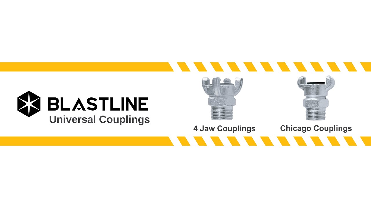 4 Jaw & Chicago Hose Couplings | Blastline India - YouTube