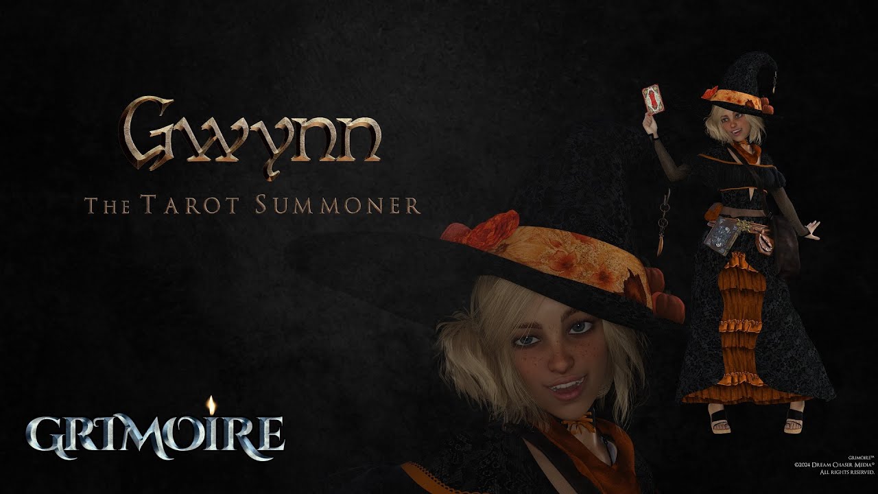GRIMOIRE™ Animated Wallpaper •Gwynn - YouTube