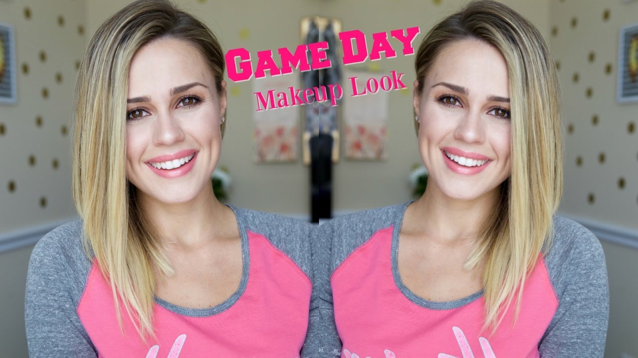 Game Day Makeup - YouTube