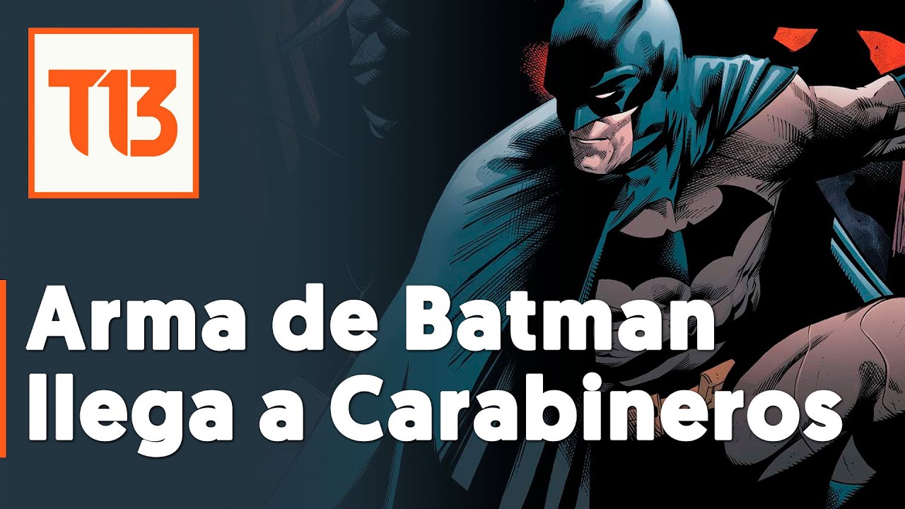 "Como la que usa Batman": la nueva arma de Carabineros de Chile - YouTube