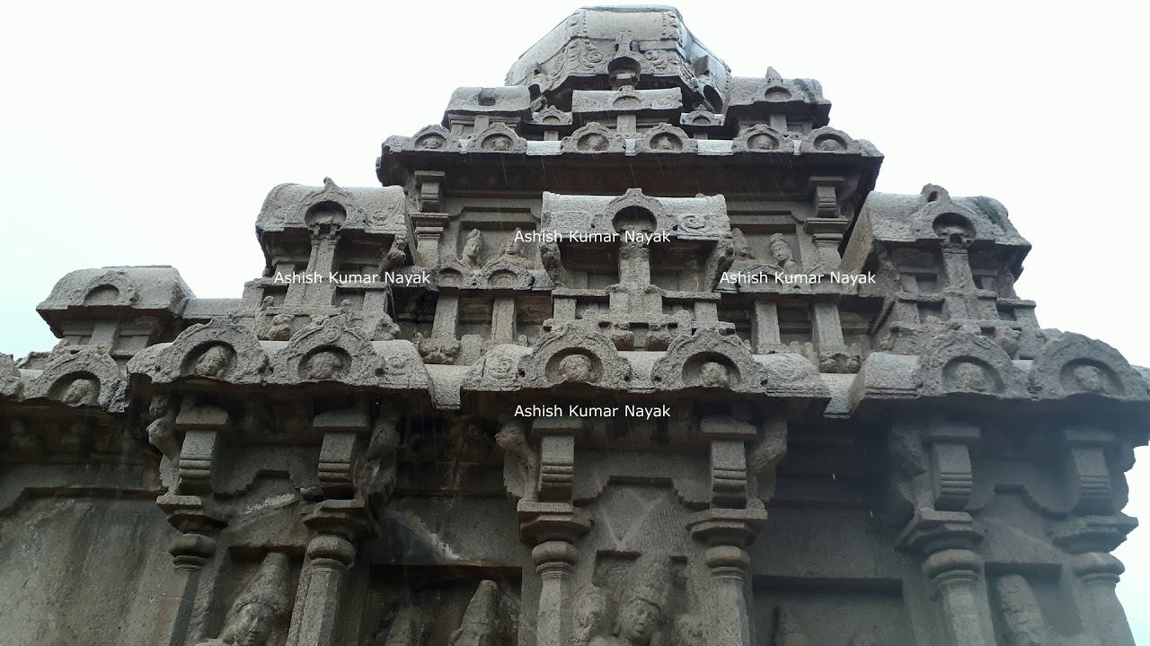PanchaRatha Temple, Ratha-3, Mahabalipuram, Tamilnadu - YouTube