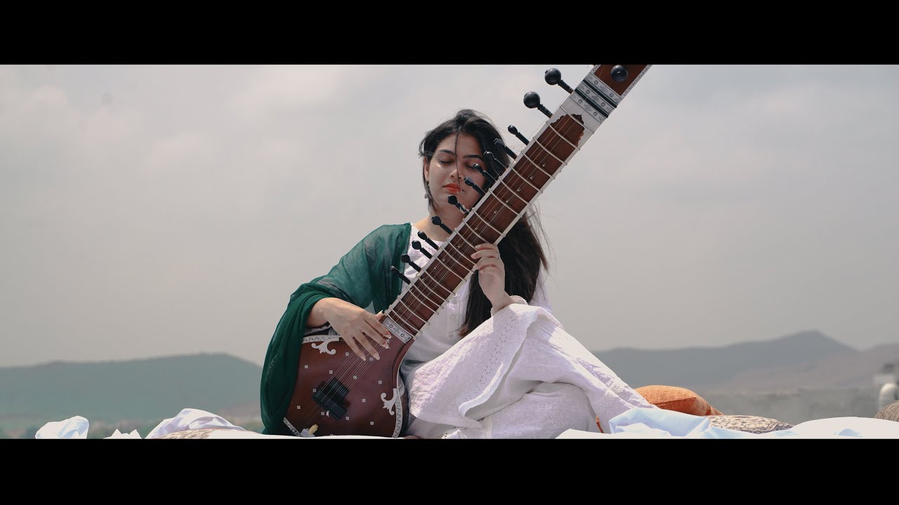 NATIONAL ANTHEM PAKISTAN | SITAR | MIZRAAB KHAWAR - YouTube