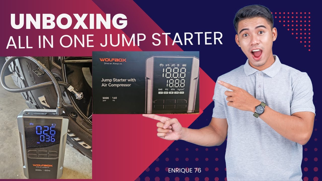 👉#unboxing A Must have All in One Car Jump Starter🚗 - YouTube