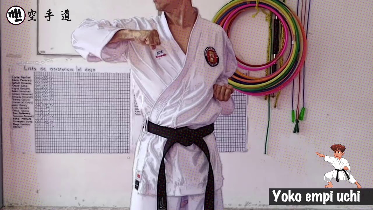 👊 Yoko empi uchi / Técnicas de Karate Do - YouTube