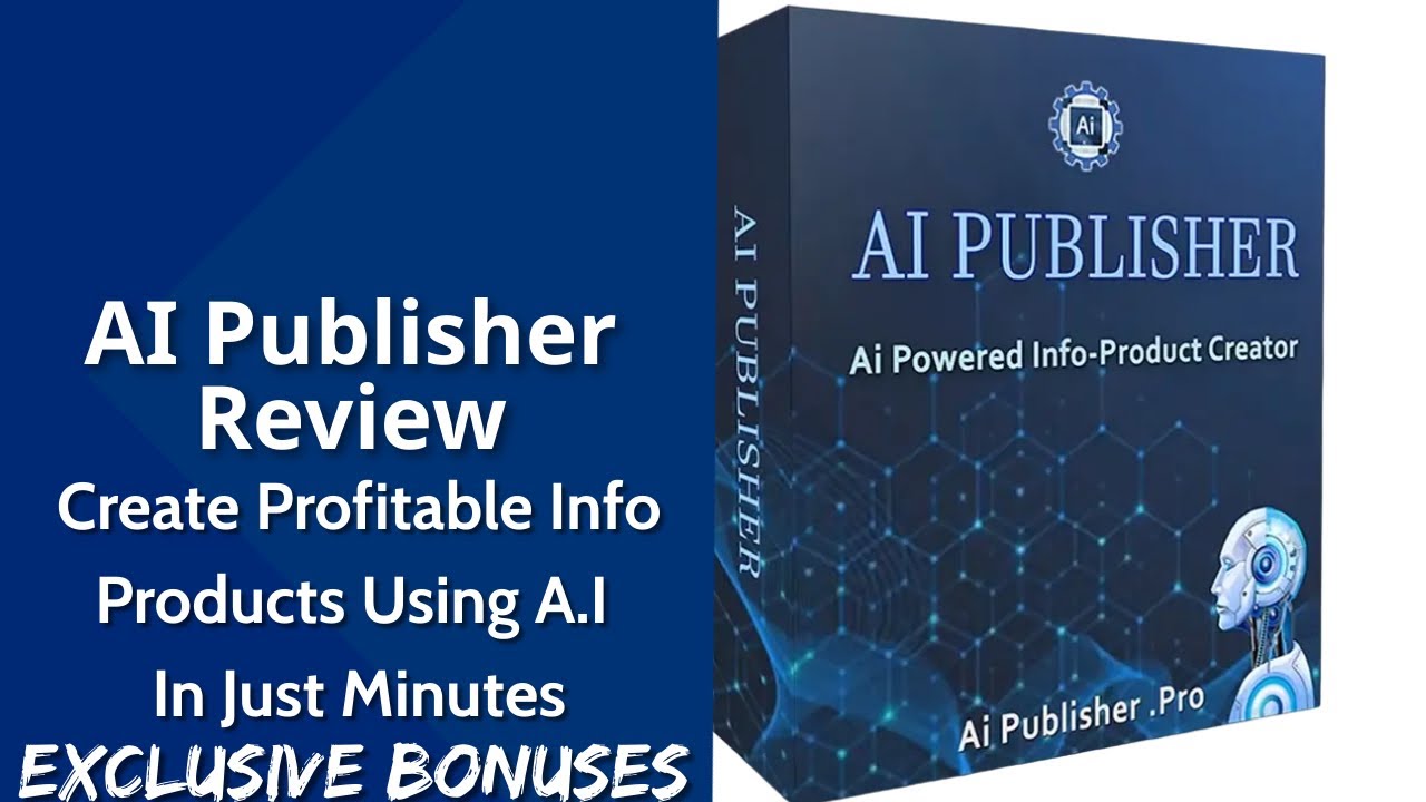 AI Publisher Review | Create Profitable Info-Products Using A.I In Just ...