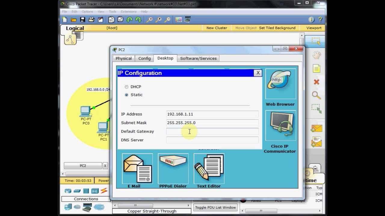 Network #03: Basic Router Configuration in Cisco Packet tracer - Part 2 ...
