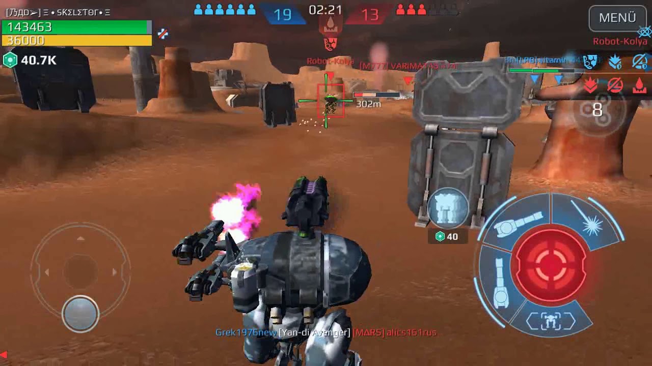 NEW ROBOT CERBERUS - Gameplay on Live Server - War Robots - YouTube