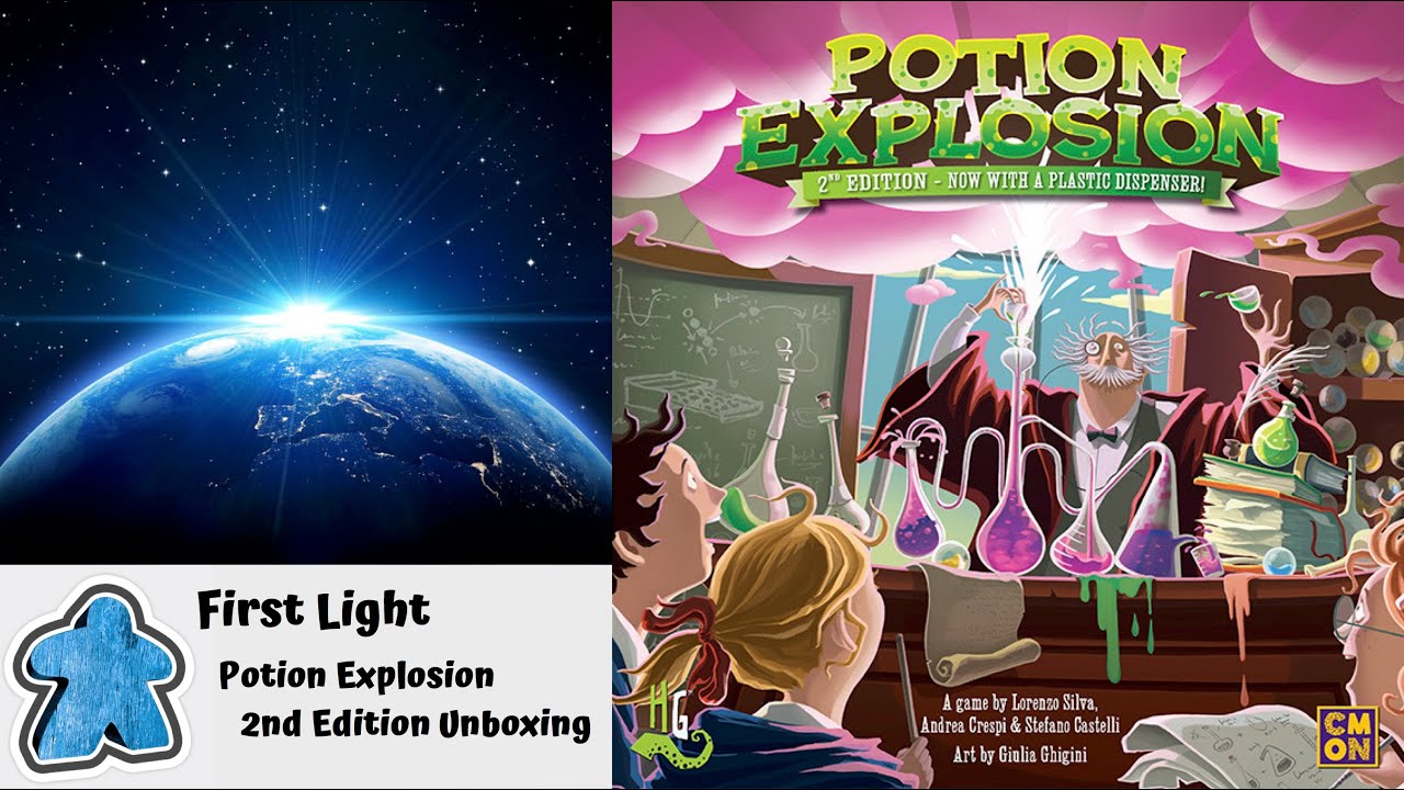 First Light - Potion Explosion 2nd Edition Unboxing - YouTube