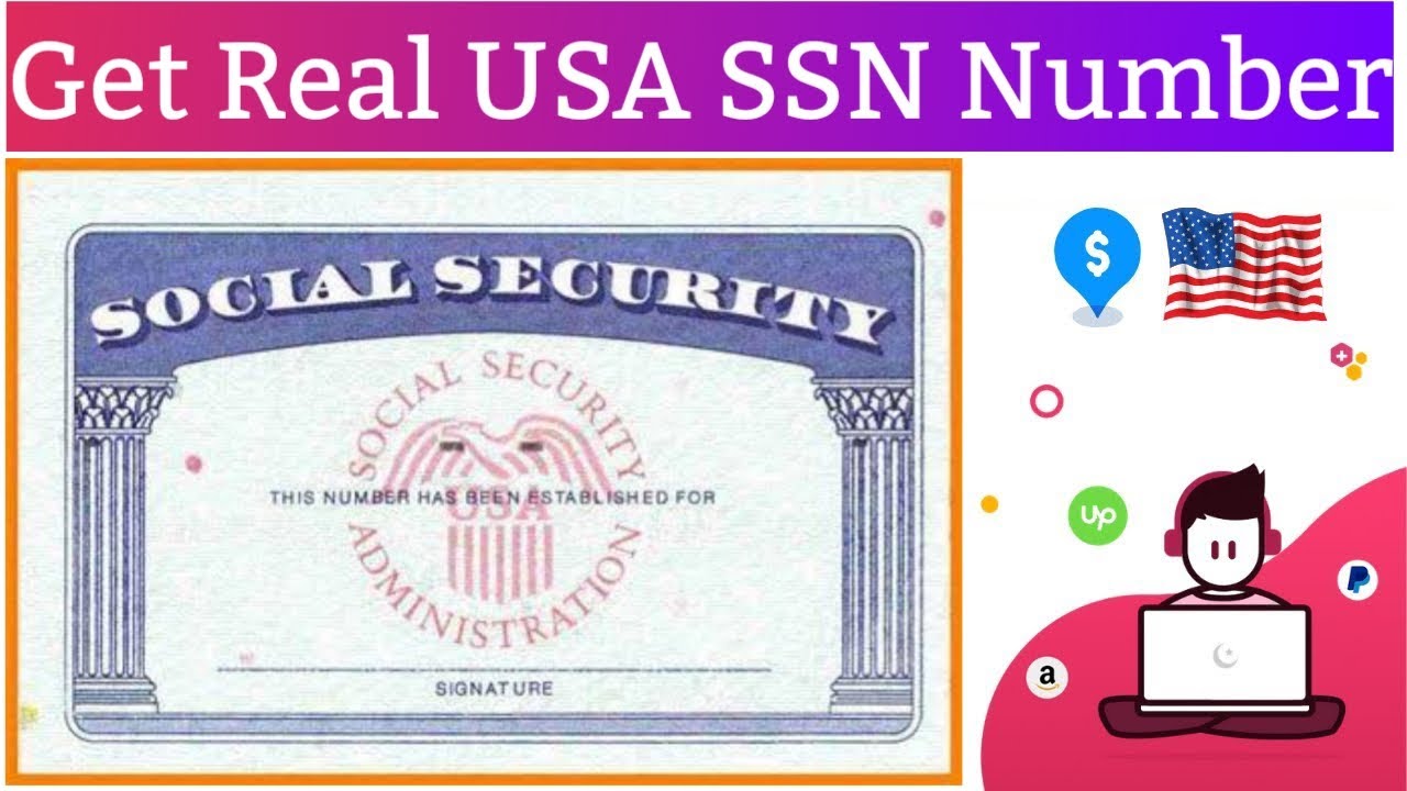 How To Get Valid USA SSN Get Real Social Security Number For Free
