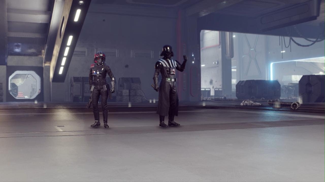 Star Wars Battlefront 2: Capeless Vader Glitch - YouTube